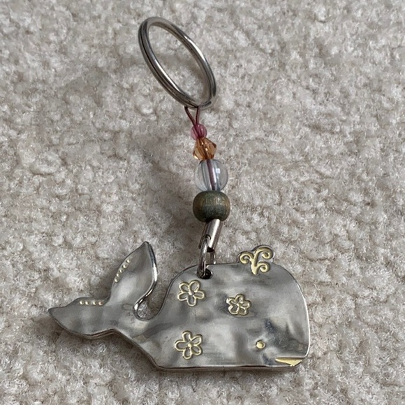 Accessories | Go With The Flow Whale Keychain | Poshmark